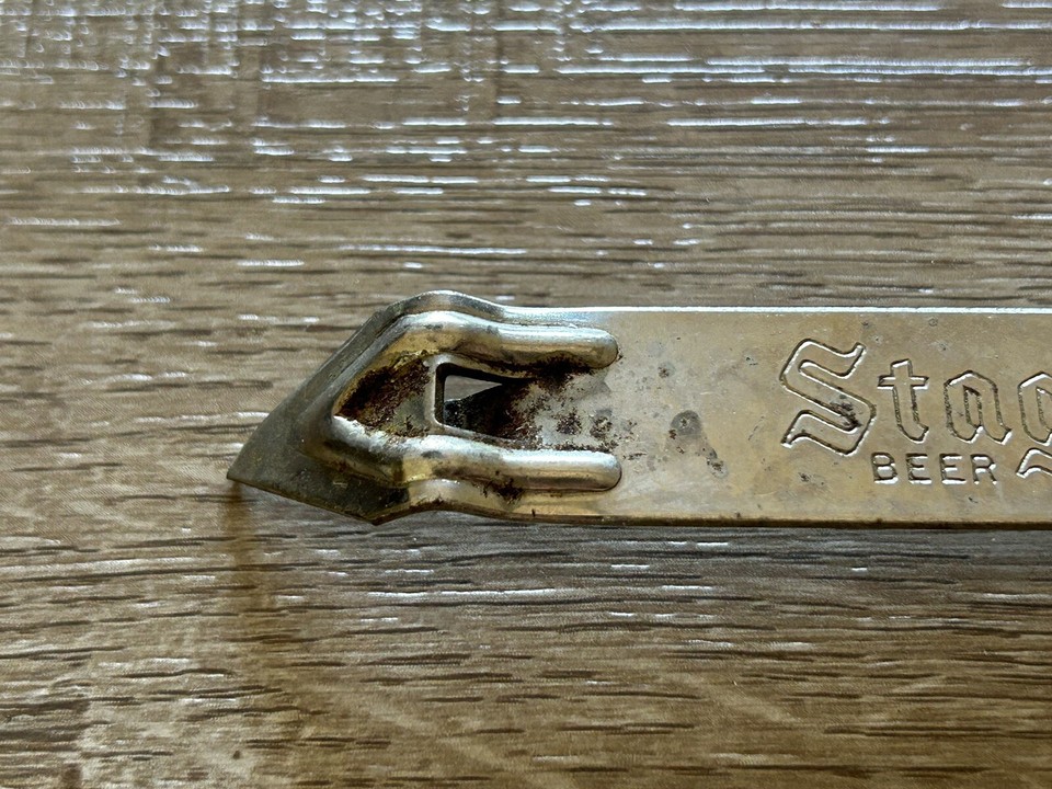 Vintage Stag Vaughan USA Beer Bottle Metal Can Tapper Opener | eBay