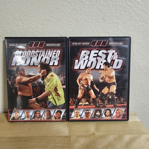 2x ROH Ring Of Honor Wrestling Dvds Bloodstained Honor Best In The ...