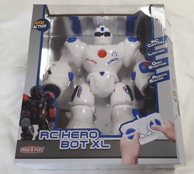 GEAR2PLAY RC HERO BOT XL Robot télécommandé 27MHZ jouet jeux figurine ...
