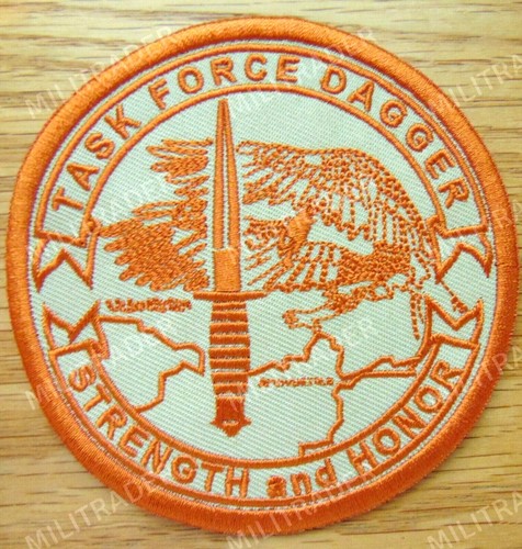 US Special Forces Afghanistan (CJSOTF) Task Force Dagger Patch (Desert ...