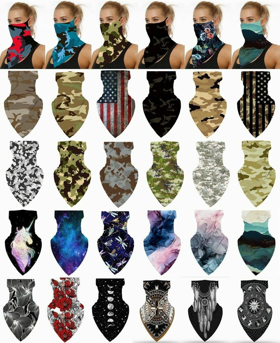 Bandana Face Mask With Filters
