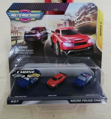 MICRO MACHINES #07 MICRO POLICE CHASE SERIES 2 2020 8056379105657 | eBay