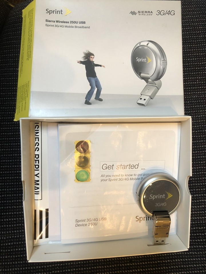 Sierra Wireless 250U USB 3G/4G Mobile Broadband Modem Aircard Sprint | eBay