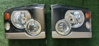 Genuine Land Rover Discovery 2 TD5 V8 Facelift Headlights Pair NS OS ...