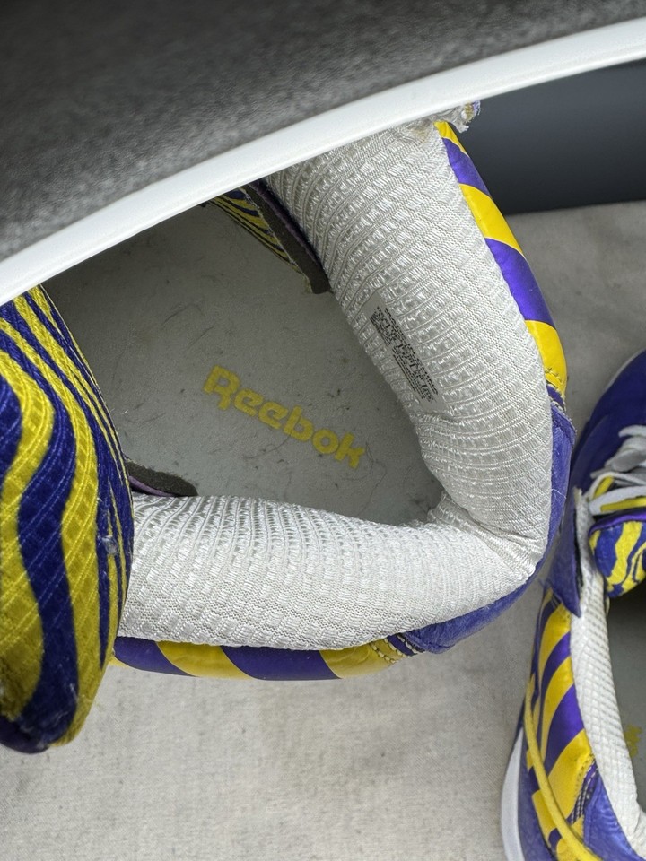 Reebok Pump Shaq Attaq LSU Shoes Men’s Size 13 Purple Yellow Tigers | eBay