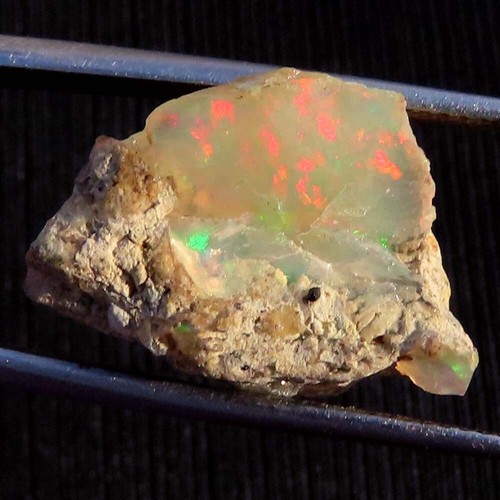 9.40 Carats 100% Naturel Éthiopien Opale Naturel 13x18x10 MM Feu GM ...