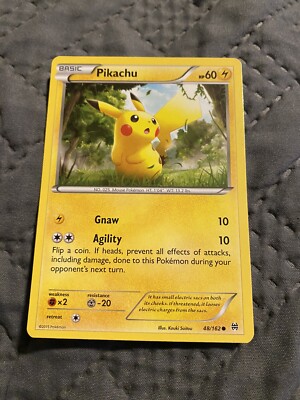 2015 Pokemon Pikachu 48/162 Break Through | eBay