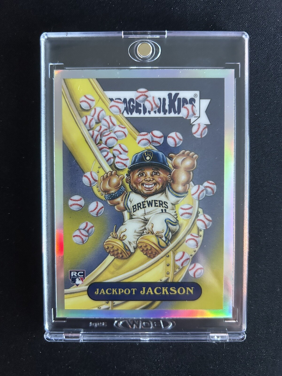 2024 Topps Bowman Chrome Jackson Chourio RC GPK Jackpot Jackson | eBay