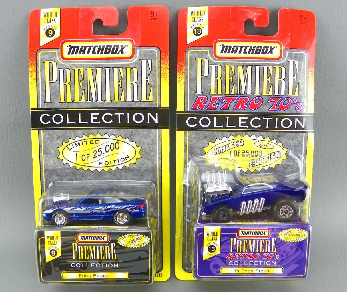 Vintage 1995 Matchbox Diecast Premiere Ford Probe / Retro 70's Pi-Eyed Piper Lot | eBay