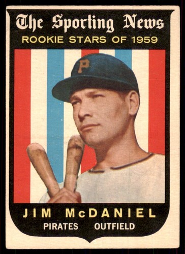 1959 Topps Jim McDaniel Baseball Cards #134 | eBay