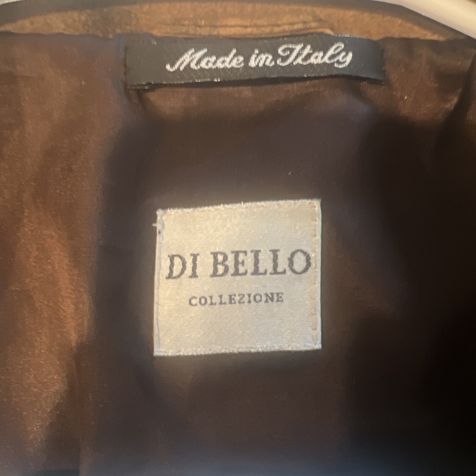 Di Bello Collection Men’s Lamb Skin Jacket - Gem