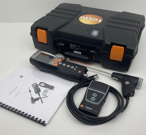 Testo 330-1 LL (0632 3306) Commercial Combustion Analyzer Kit w ...