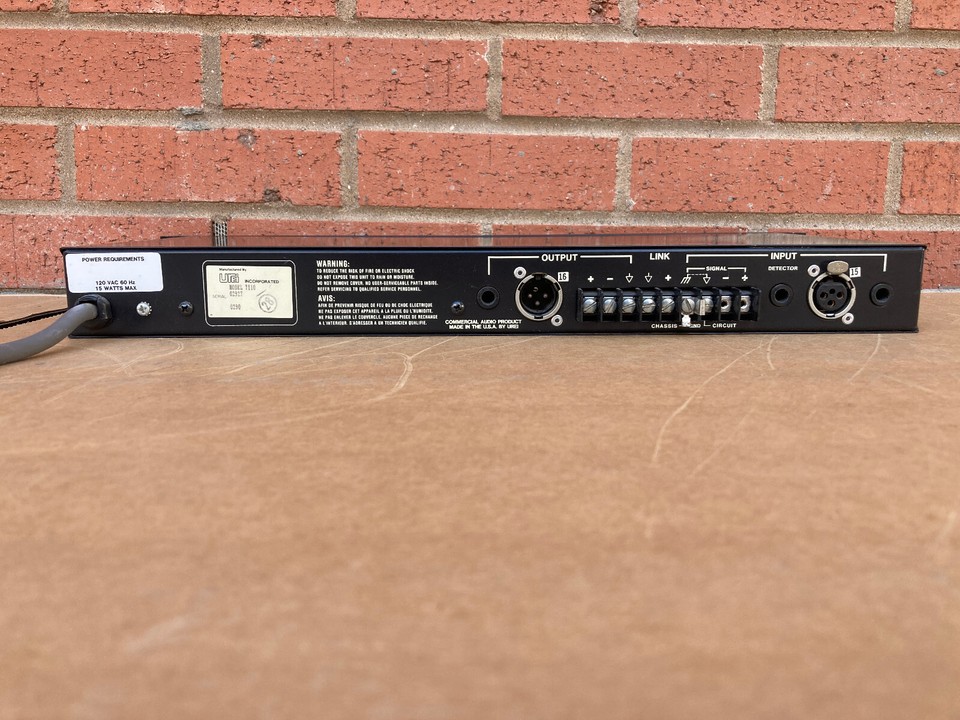 JBL UREI 7110 Vintage Rack Analog Compressor Limiter | eBay