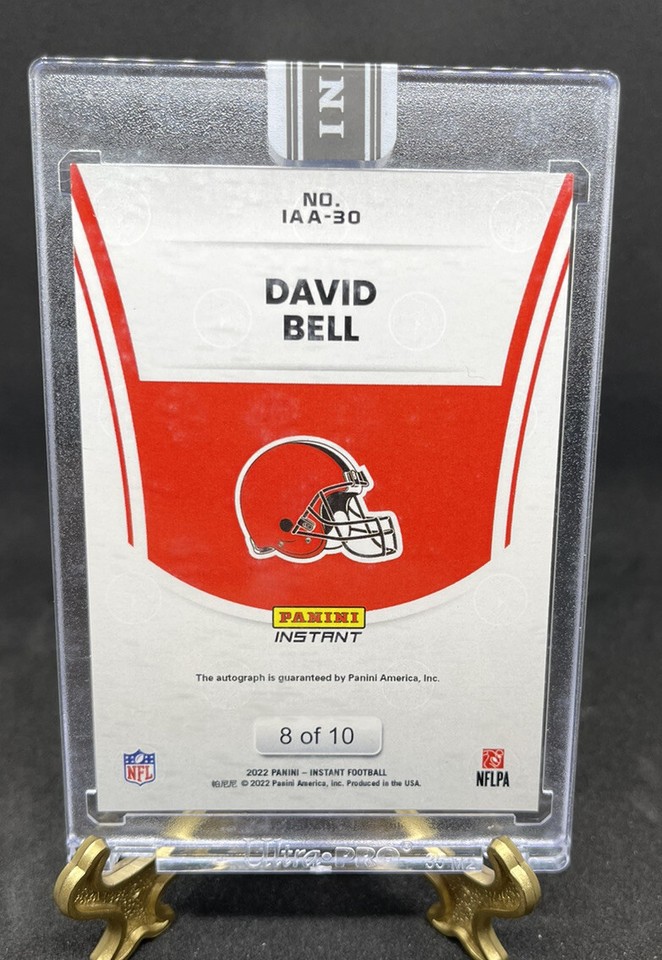 David Bell 2022 Panini Instant Access ON CARD AUTO GREEN Ink SSP 8/10 ...