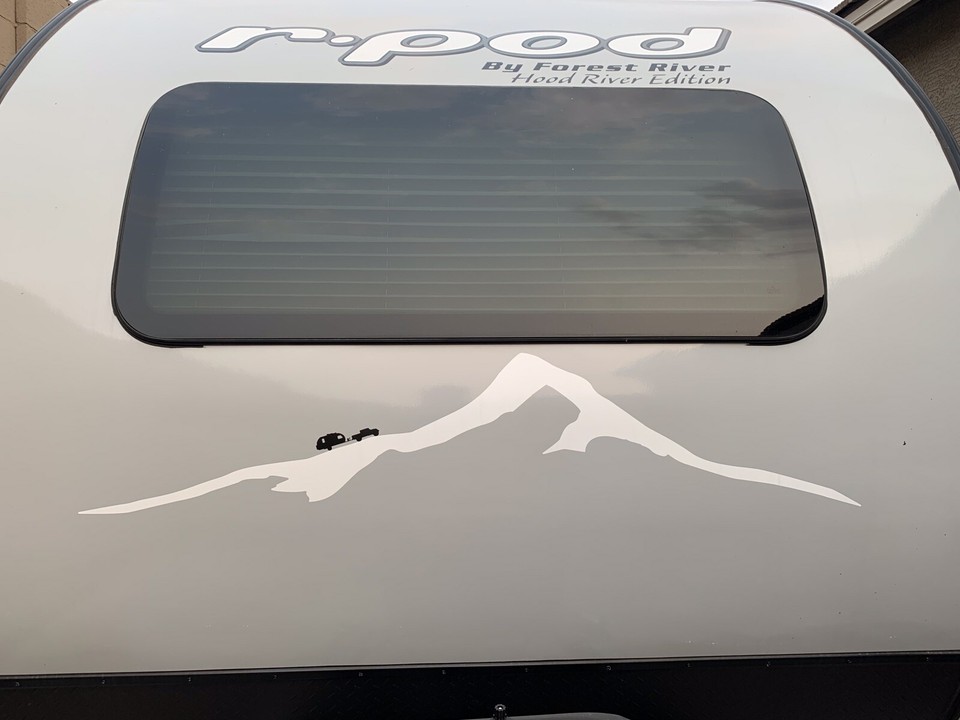 RPOD Gladiator Silhouette Camper Decals, Set Of Two Right And Left ...