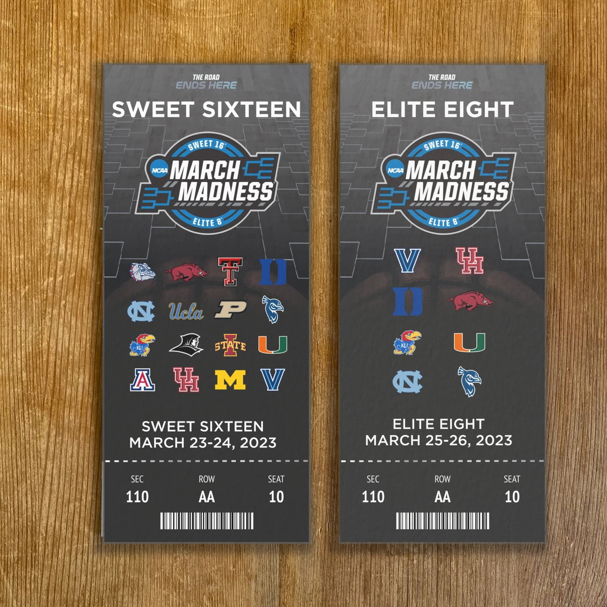 Ncaa Ticket Look Like