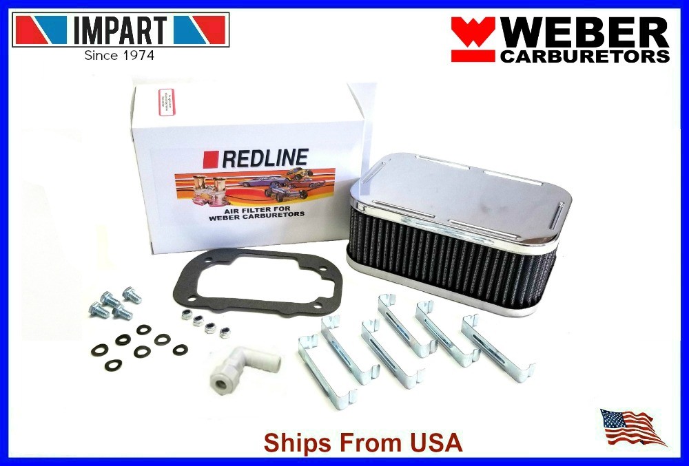 Weber Redline 32/36 DGV DGAV DGEV 38 DGAS Air Filter Cleaner 2 5/8 ...