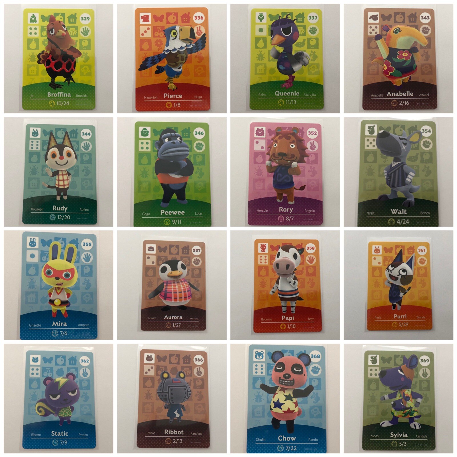 Animal Crossing Amiibo Cards SERIES 4 Unscanned [US Version] New ...