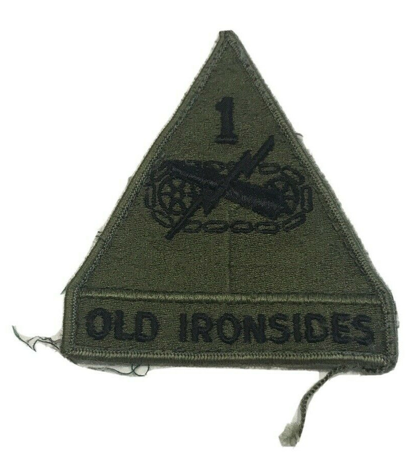 Us Army Ocp 1st Armored Division Old Ironsides Patch