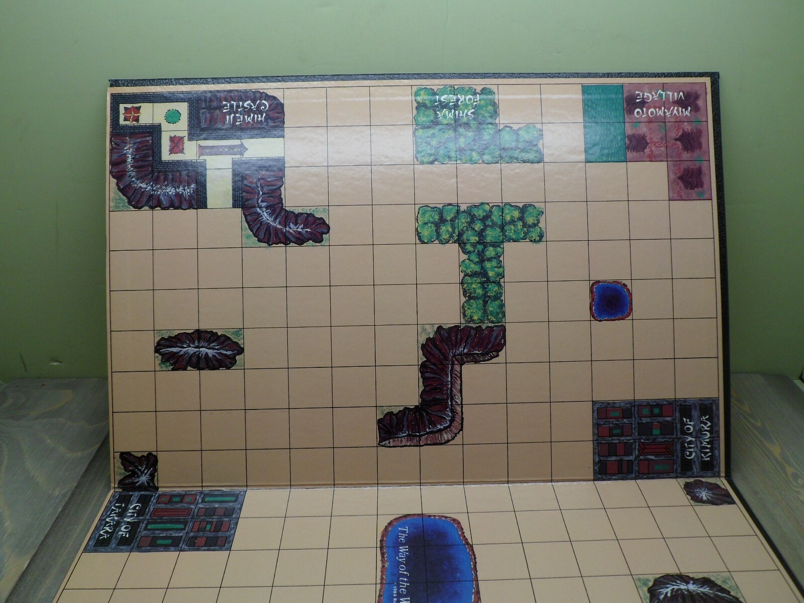 The Way Of The Warrior A Game Of Feudal Japan Board Game 1984 Ronin ...