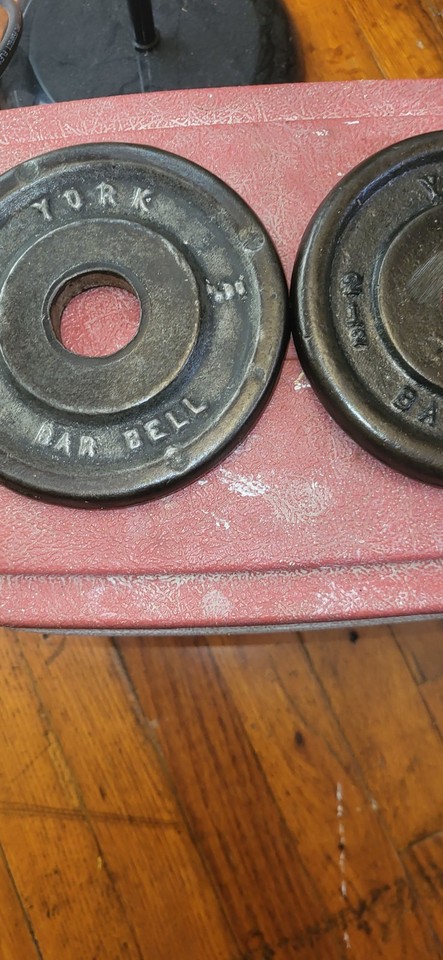 VTG York 2.5 Lb Standard Weight Plates | eBay