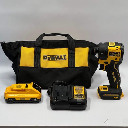 New DeWalt DCF870 1/4" Cordless Quiet Hydraulic Impact Driver w/ 4AH ...