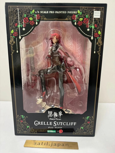 [NEW] KOTOBUKIYA ARTFX Black Butler Book of Circus Grelle Sutcliff 1/8 ...