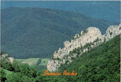 Seneca Rocks, Monongahela National Forest, West Virginia, North Fork ...
