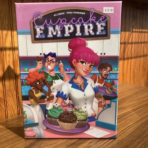 Cupcake Empire Board Game Age 10+ 60min 2-4 Players Family Fun Cooking ...