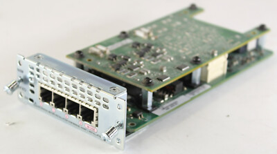 Cisco NIM-4FXO 4-Port Network Interface Module 800-41011-01 IP9IAUACAA ...