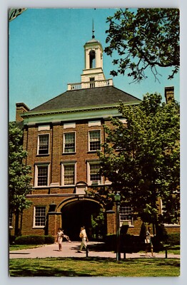 c1968 Upham Hall Miami University Oxford Ohio Fashion VINTAGE Postcard ...