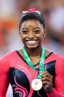 Simone Biles Famous Gymnastics Athlete Medal Wall Art Home Decor ...
