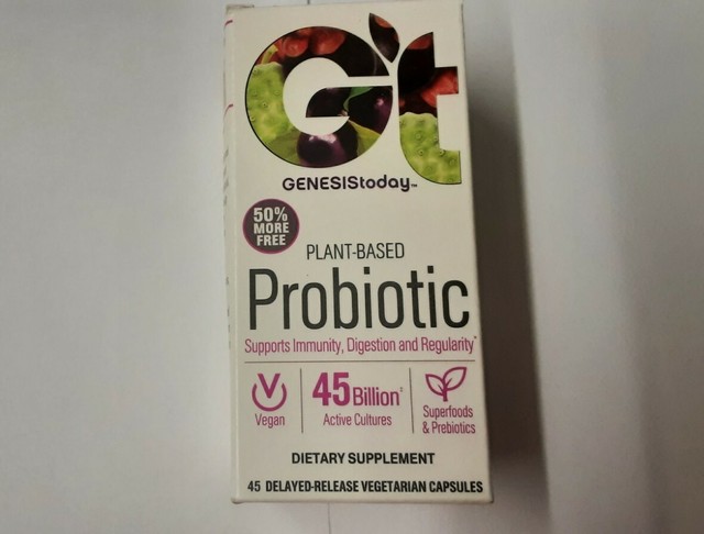 Genesis Today Plant-based Probiotic 45 Count for sale online | eBay