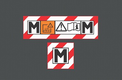 2x M CLASS STICKER 150X50 VACUUM HOVER EXTRACTOR FESTOOL DEWALT ...