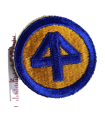 44th INFANTRY DIVISION US ARMY PATCH -Cut Edge-Snow Back ...