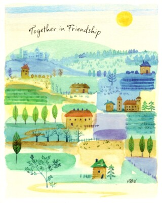 Friend Friendship Together As Friends Far Apart Away Hallmark Greeting ...
