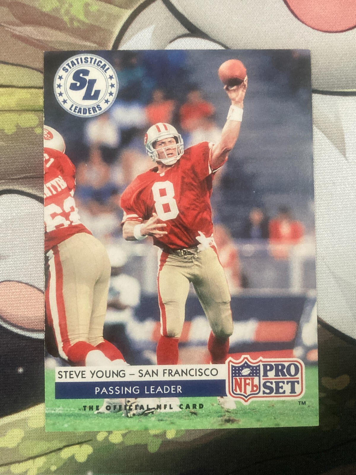 Steve Young #5 LL/Passing Leader 1992 Pro Set Football Card | eBay
