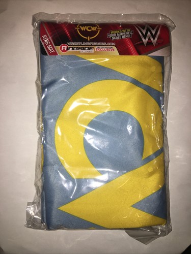 WWE WCW Ring Mat Canvas Real Scale Ring Wrestling figure Ringside ...