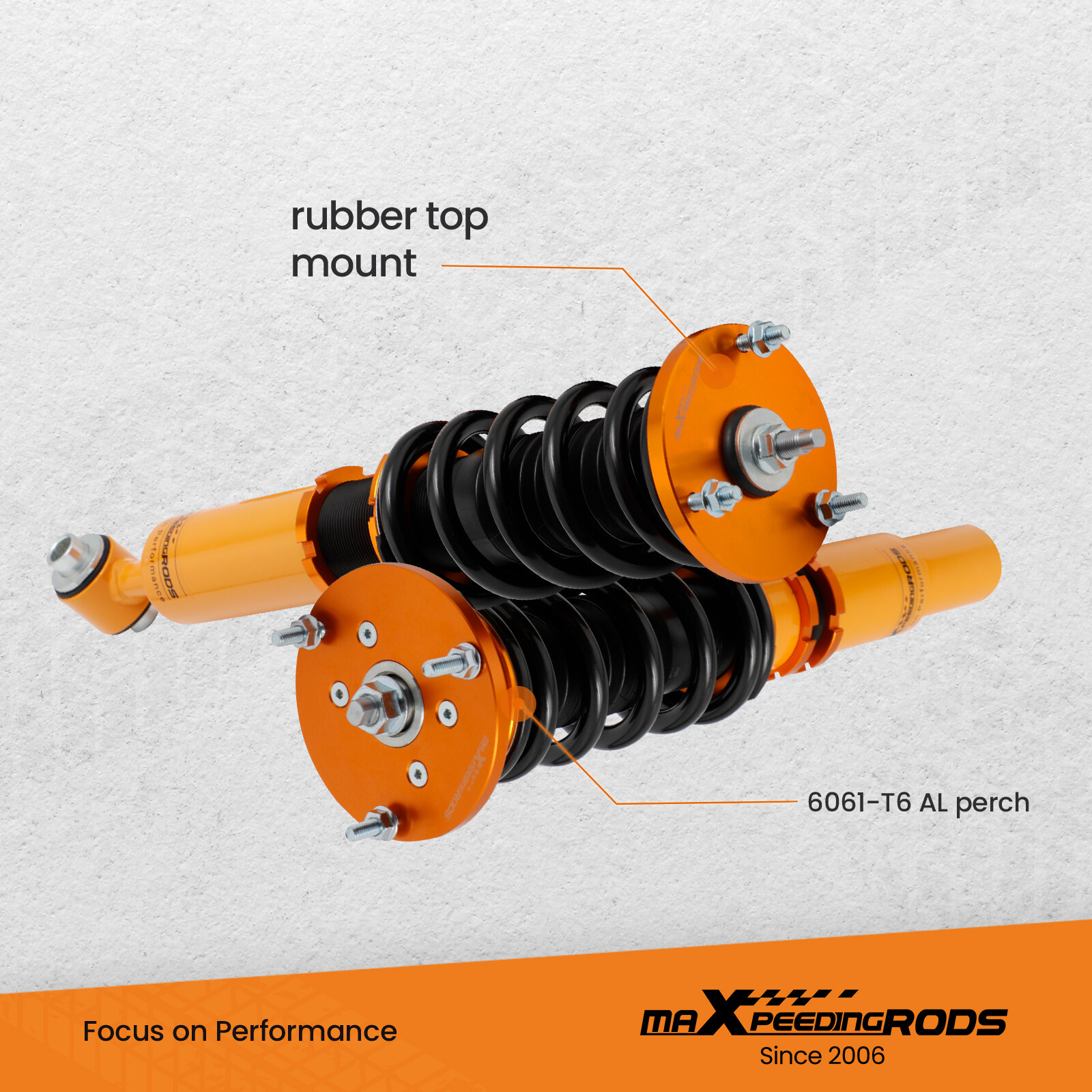 Coilovers Lowering Kit for BMW 5 Series AWD XI E60 03-10 Shocks Spring ...