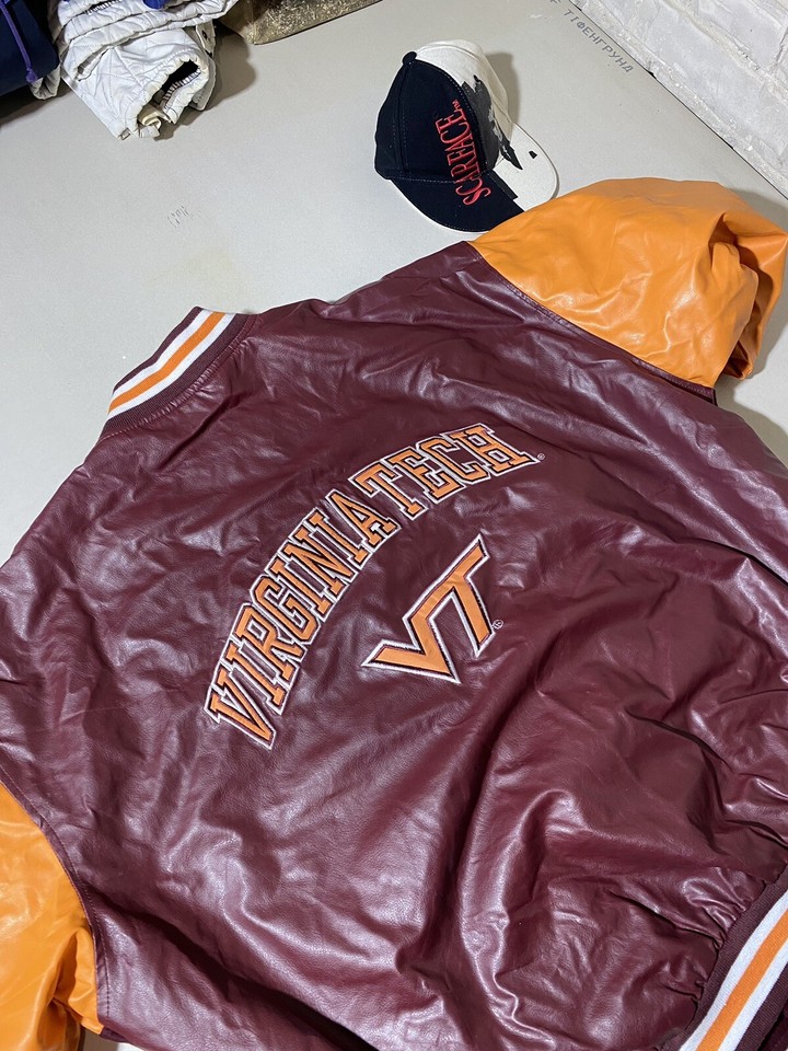 Vintage Virginia Tech Varsity Jacket Steve & Barry’’s Size XXL | eBay