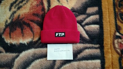 FTP Logo Beanie Magenta BRAND NEW 100% AUTHENTIC Bear Fuct DC All Over ...