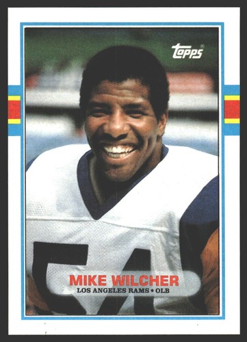 Mike Wilcher #130 1989 Topps Los Angeles Rams | eBay