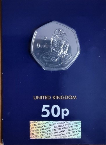 Change Checker BUNC 50p Coins CERTIFIED BRILLIANT UNCIRCULATED Blue ...