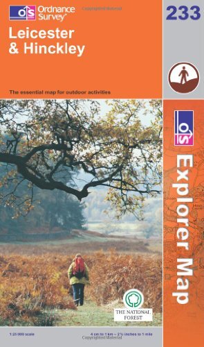 Ordnance Survey Explorer Map 233 Le..., Ordnance Survey | eBay