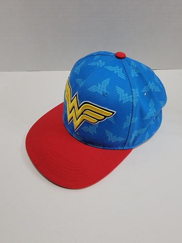 Wonder Woman Snapback Ball Cap Hat Big Logo (T11) | eBay
