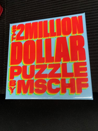 The 2 Million Dollar Puzzle by MSCHF New Sealed | eBay