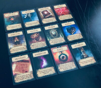 Reign of Cthulhu | All 12 Player Relic Cards | Extra/Replacement Game ...