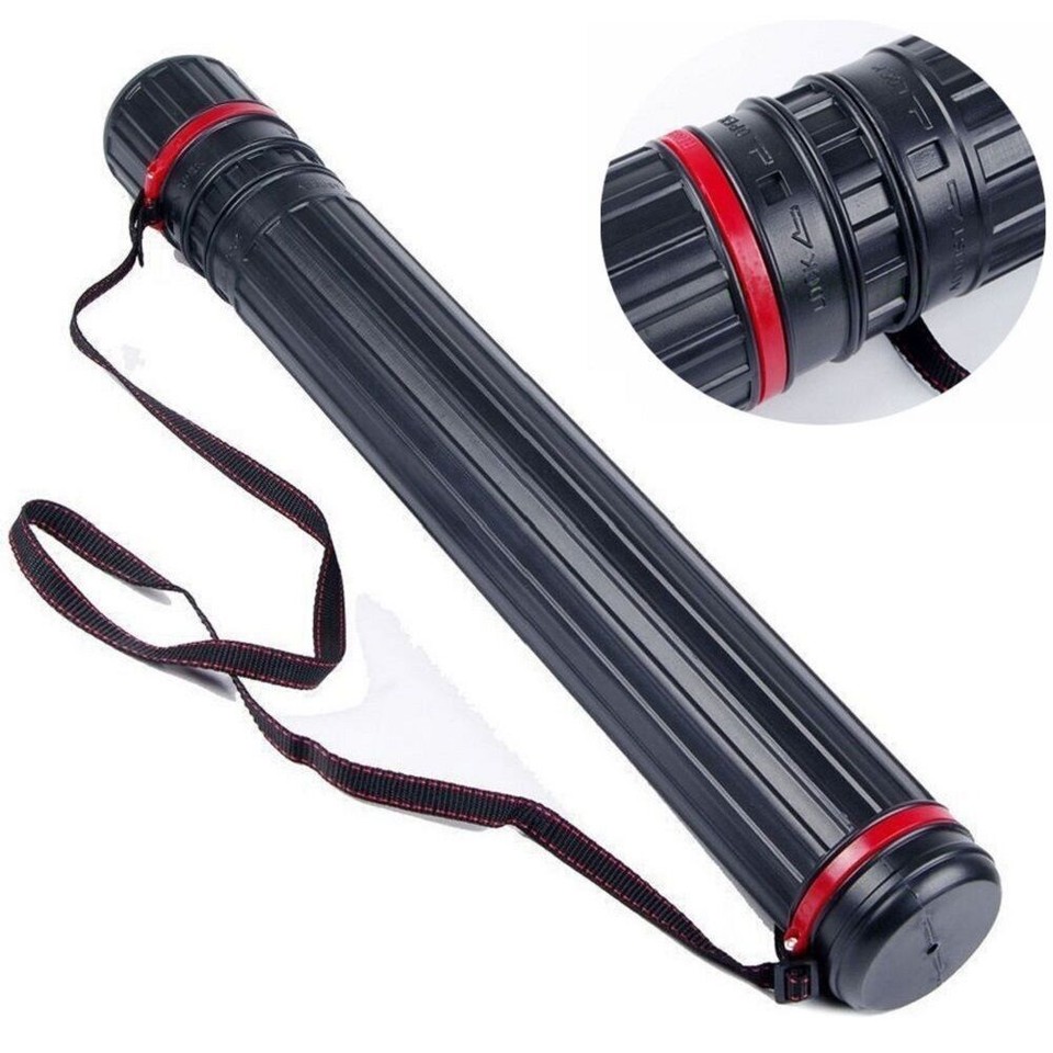 Arrows Quiver Tube Archery Case Back Shoulder Quiver Adjustable 12 ...