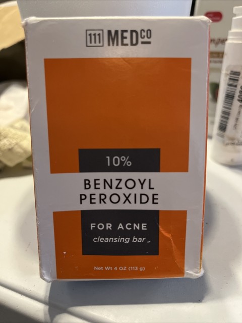 111 Medco 10 Benzoyl Peroxide Acne Bar Tub5 for sale online | eBay