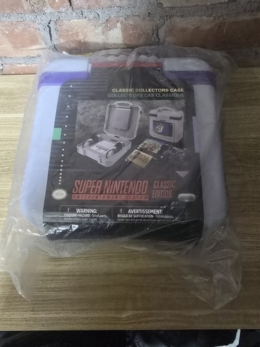 Official Super Nintendo SNES Mini Classic Collector Carrying Hard Case ...